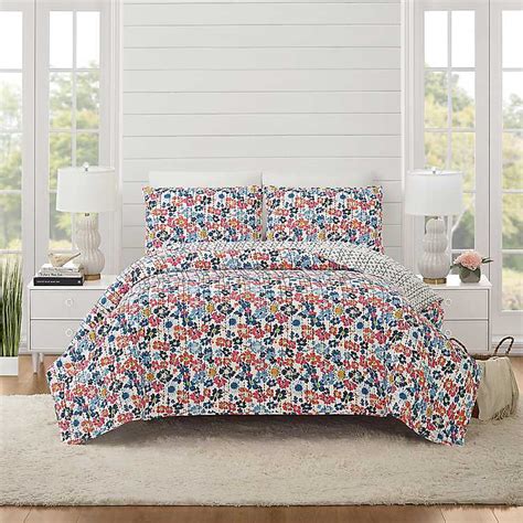 Bright Blossom 3 Pc Fullqueen Quilt Set Kirklands Home