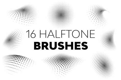 38 Best Halftone Actions Patterns Brushes And More For Photoshop
