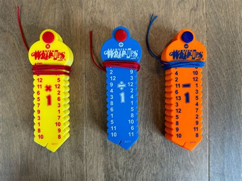 Set Of 3 Saxon Math Learning Wrap Ups Subtraction Multiplication Division La Paz County