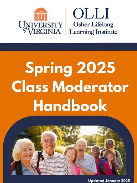 Class Moderator Handbook By Olli At Uva Flipsnack