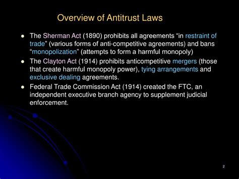 Ppt What Is Antitrust Law Powerpoint Presentation Free Download