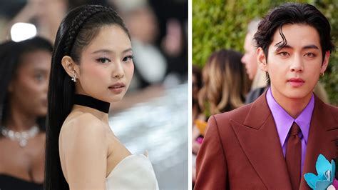 Jennie Kim And Kim Taehyung Paris