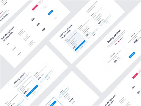 pricing web ui kit ui kits and libraries ~ creative market