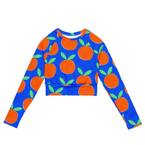 ♻️ Oranges Recycled Short Rash Guard Mor Swimmy