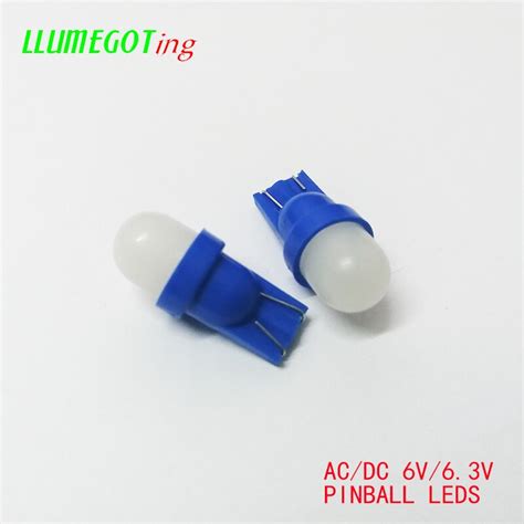 50pcs 194 T10 555 Wedge Melk Wit Dome 2x 5630smd Grandado