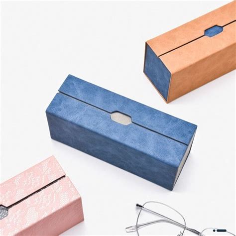Double Eyeglasses Case Eyeglasses Holder Glasses Case Dual Glasses