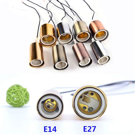 Pnate E27 E14 Ceramic Screw Base Round Led Light Bulb Lamp Socket