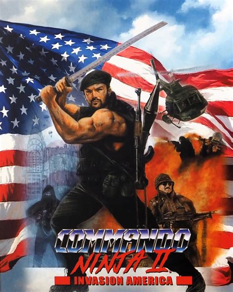 Commando Ninja 2 Invasion America Blu Ray