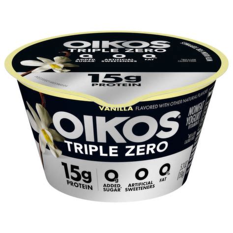 Oikos Yogurt Nonfat Vanilla Super 1 Foods