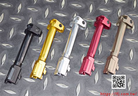 Gunday Ra樣式 Src Vfc G17 Gen5 鋁合金 外管抑制器 Gd V05 G17 杰丹田 生存遊戲 Airsoft