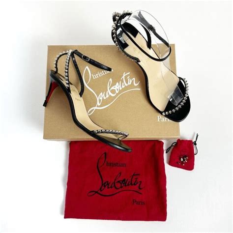Christian Louboutin Shoes Christian Louboutin So Me Black Spiked
