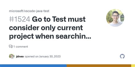 Go To Test Must Consider Only Current Project When Searching For