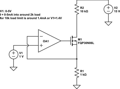 Measurement Correcting Dc Offset In Op Amp Based Controlled Current Source Electrical