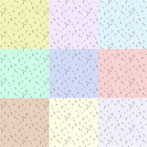 Premium Vector Tiny Flower Pattern Vector Design