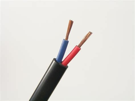 Stranded Copper Flexible Cable Two Core And Earth Cable 300v 550v