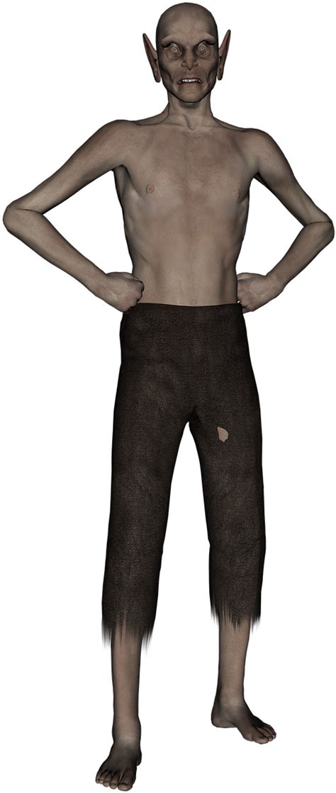 Download Creepy Goblinoid Figurepng