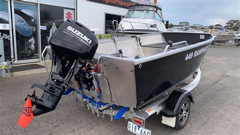 Sold Stacer Rampage 449 Geelong Marine World