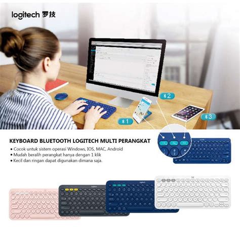 Jual Logitech Keyboard Usb Wireless K380 Keyboard Wireless Bluetooth