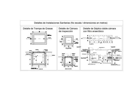 Medidor De Agua Planos Cad
