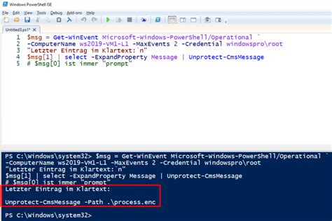 Log Einträge und Dateien verschlüsseln mit PowerShell und GPO WindowsPro