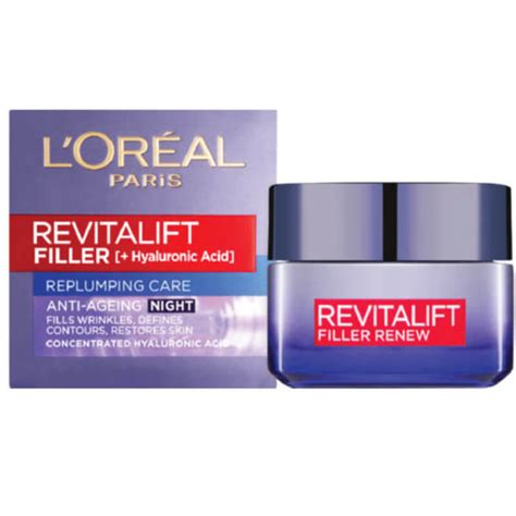 Revitatlift Filler Night Cream קרם לילה Loréal Paris לוריאל פריס