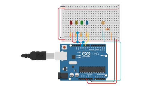 Circuit Design Fotosensor Em Um Arduino Tinkercad