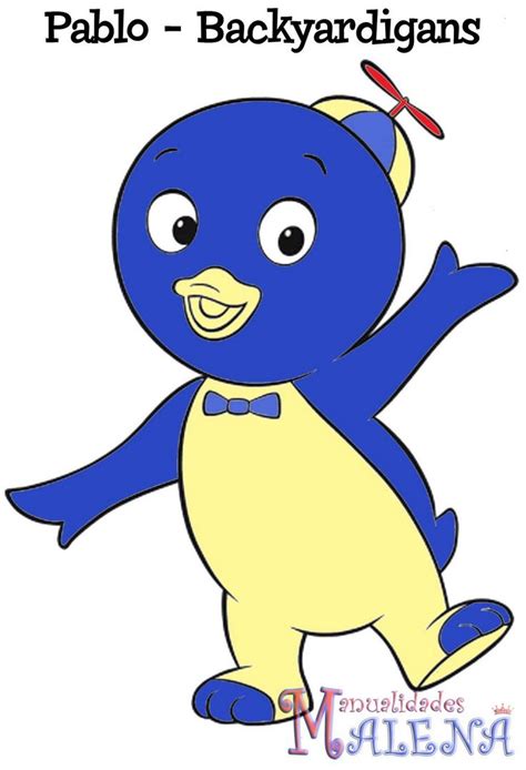 An Image Of A Cartoon Character With The Words Pablo Backyardigans