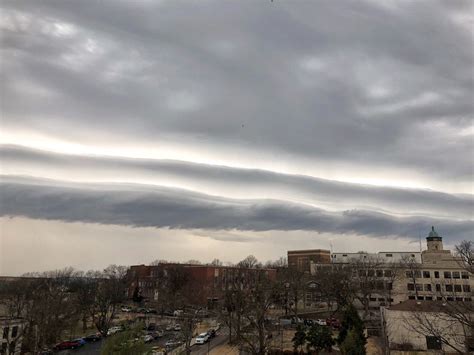 Apocalyptic Shelf Clouds Freak Out Indianapolis In Indiana And