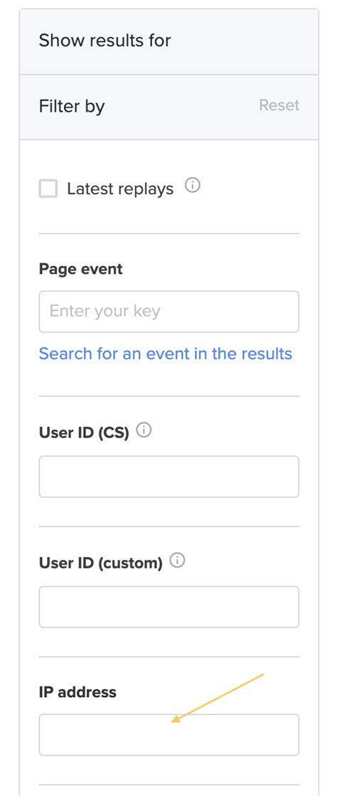Filter By Ip Address Contentsquare Help Center Documentation And Support