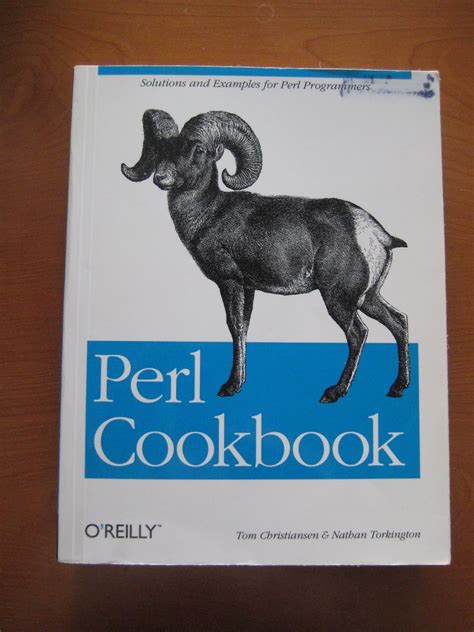 Perl Cookbook Christiansen Tom Torkington Nathan 9781565922433