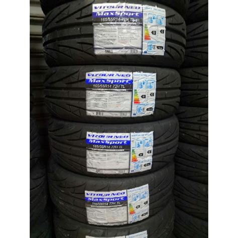 165 55 14 Vitour Neo Maxsport Tyre Tayar Only Sell 2pcs Or 4pcs