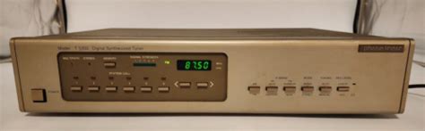 Phase Linear T5200 Digital Synthesized Tuner Ebay