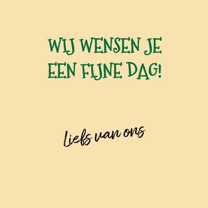 Grappige Verjaardagskaart Met Juichende Beer Kaartje2go