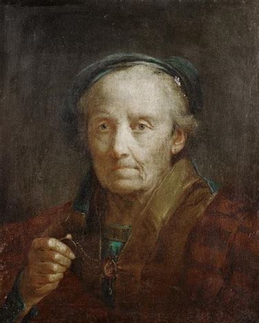 Portrait Of An Old Man With A Gold Trimmed Red Mantle Par Giuseppe
