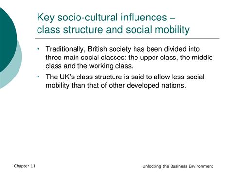Ppt Chapter 11 The Macro Environment Socio Cultural Influences