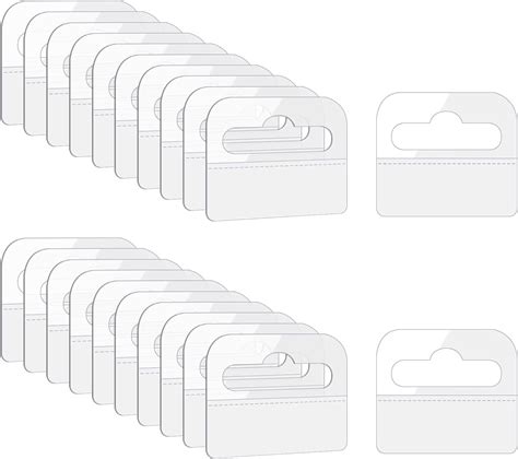 800 Pcs Hang Tabs Slot Hole Hang Tags Self Adhesive