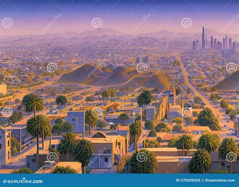East Hollywood Neighborhood In Los Angeles California Usa Stock