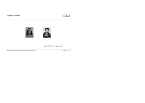 FAU Human Centred Mechatronics And Robotics WrapUp Pdf