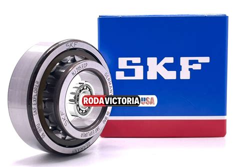 SKF NJ205 ECP Cylindrical roller bearing 25*52*15mm - Rodavictoria USA