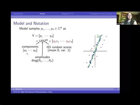 Free Video Pca For High Dimensional Heteroscedastic Data From Fields
