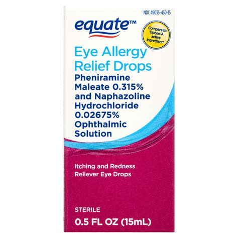 Equate Eye Allergy Relief Drops