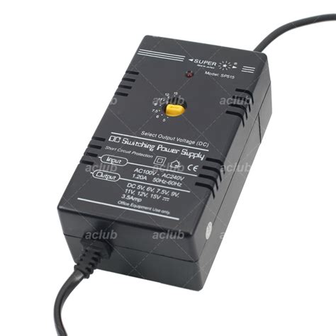 原裝正貨 Super 3500ma Acdc 電子變壓器 火牛 100v 240v 轉 Dc 5v 6v 75v 9v 11v 12v