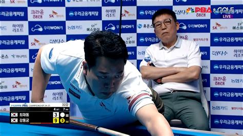 다음스포츠 분노의 샷 집중력을 되살리며 하이런 6득점 강동궁 우리금융캐피탈 Pba챔피언십 24 25