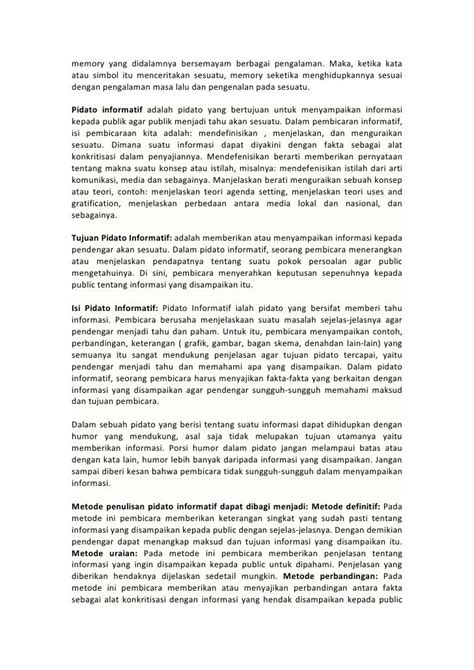 Contoh Teks Pidato Persuasif Singkat 2021