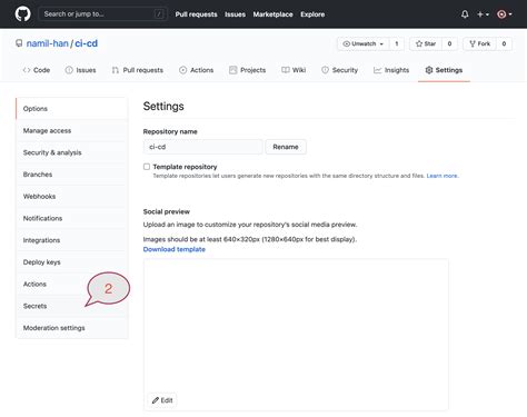 github actions를 이용한 ci cd 구축