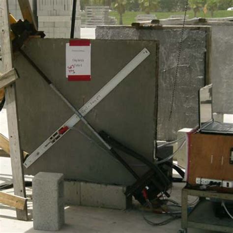Pdf Urm Walls Strengthened With Fabric Reinforced Cementitious Matrix