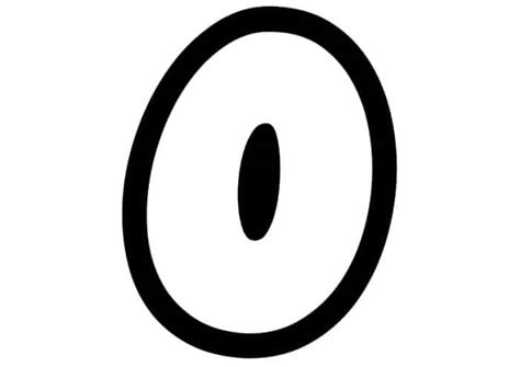 Free Printable Lowercase O Bubble Letter Stencil