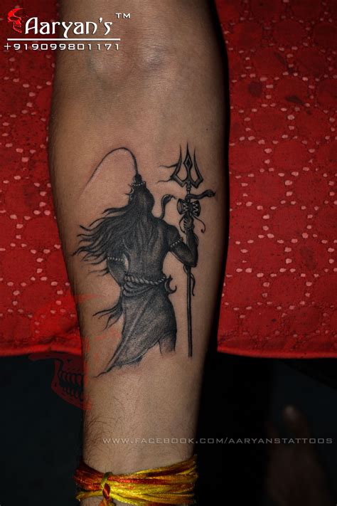 Har Har Mahadev Jay Mahakal Lord Shiva Tattoo Done By Aaryan