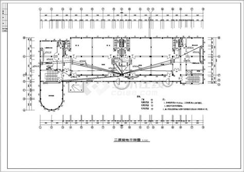 某三层框架结构幼儿园电气设计施工图幼儿园建筑电气设计施工图土木在线