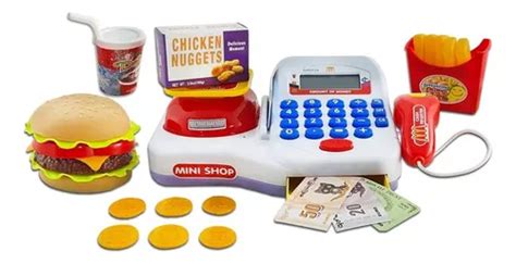 Juguete Caja Registradora De Tienda De Hamburguesas Envío gratis